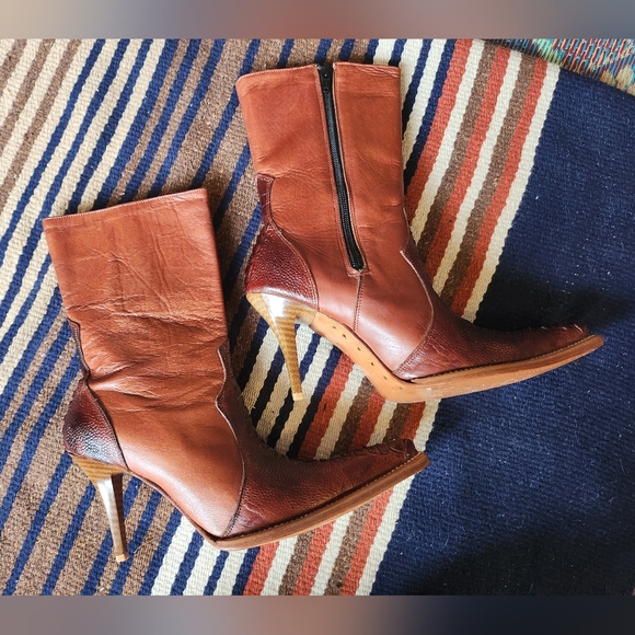 Jar Boots | Shoes | Cowgirl Heeled Jar Boots Size Us 8 Mx 25 Western ...